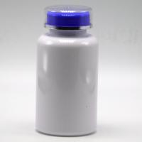 China PET Screw Cap Medicine Bottle 200mL 37mm Neck White Pharmacy Container for sale