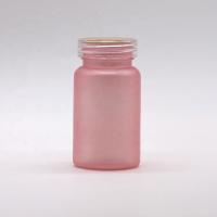 China Pharmaceutical Grade 100cc PET Frosted Plastic Pill Bottle with Child Proof Screw Cap for sale