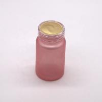 China Pharmaceutical Grade 100cc PET Frosted Plastic Pill Bottle with Child Proof Screw Cap for sale