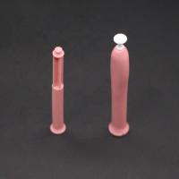 China Medicine PP Collar Disposable Vaginal Suppository Applicators Boric Acid Suppositories for sale