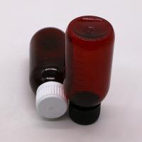 China Screw Cap 100ml PET Scaled Bottle for Liquid Supplement Maple Syrup for sale