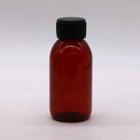 China Screw Cap 100ml PET Scaled Bottle for Liquid Supplement Maple Syrup for sale