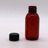China Screw Cap 100ml PET Scaled Bottle for Liquid Supplement Maple Syrup for sale
