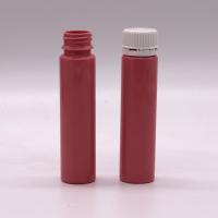 China Tamper Proof Cap 1oz 30ml PET Green Brown Oral Liquid Plastic Bottle Medical Packaging for sale
