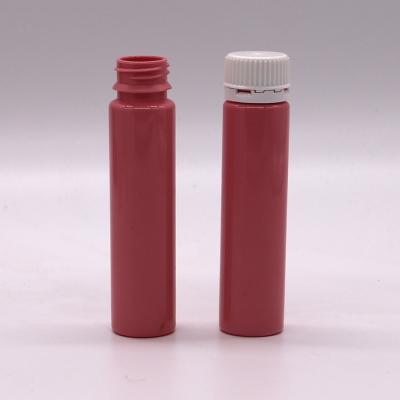 China Tamper Proof Cap 1oz 30ml PET Green Brown Oral Liquid Plastic Bottle Medical Packaging for sale