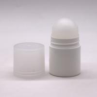China Customized Color 50ml PE/PP Essential Oil Plastic Roll On Bottle for Deodorant Refill for sale