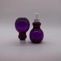 China 225ml PET Customized Color Pear Shaped Spray Bottle for Cosmetic Packaging Solution for sale