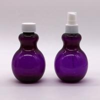 China 225ml PET Customized Color Pear Shaped Spray Bottle for Cosmetic Packaging Solution for sale