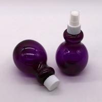 China 225ml PET Customized Color Pear Shaped Spray Bottle for Cosmetic Packaging Solution for sale