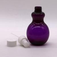 China 225ml PET Customized Color Pear Shaped Spray Bottle for Cosmetic Packaging Solution for sale