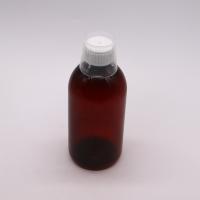 China Body Material PET 300ml PET Empty Cough Syrup Bottle with Scale and Tamper Proof Cap for sale