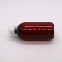China Body Material PET 300ml PET Empty Cough Syrup Bottle with Scale and Tamper Proof Cap for sale