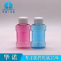 China 75mL PET Plastic Mouthwash Bottle 28mm Neck Custom Color OEM for sale