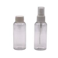 China 60mL PET Oil Pump Bottle Plastic Spray Bottle 24mm Neck Portable Alcohol Container for sale