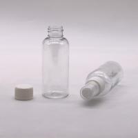 China 60mL PET Oil Pump Bottle Plastic Spray Bottle 24mm Neck Portable Alcohol Container for sale