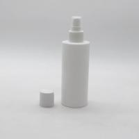 China 200mL HDPE Plastic Spray Bottle with Screw Cap and Disc Top Cap for Lotion Liquid Storage for sale