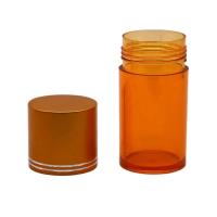 China 70mL Transparent PET Bottle Pill/Capsule/Tablet Solid Medicine Sealing Type SCREW CAP for sale