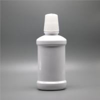 China PET Plastic Mouthwash Bottle 250mL 28mm Neck Diameter for Empty Mouth Wash Packing for sale