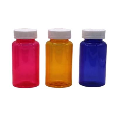 China 250mL PET Pill Bottles with Child Resistant Lids 43mm Neck Medicine Containers for sale