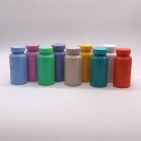 China 150mL PET Plastic Bottle for Tablets Capsules Powder Pill Medicine with Emboss Cap for sale