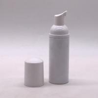 China Plastic Packaging Mini Travel Bottle 50ml PET Mousse Foam Bottle with Customized Logo for sale