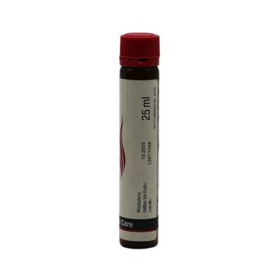 China Food Grade 25ml PET Oral Liquid Bottle with Tamper Proof Cap Amber Coffee for sale