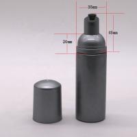 China Plastic Packaging Mini Travel Bottle 50ml PET Mousse Foam Bottle with Customized Logo for sale