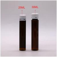 China PET Plastic Oral Liquid Bottle 20ML Tamper Proof Cap for Health Care Products for sale