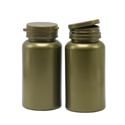 China 150ml PET Empty Plastic Solid Powder Medicine Chemical Bottle with Pull Ring Cap 38mm for sale