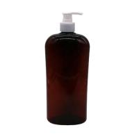 China 750ml PET Screw Cap Shampoo Lotion Bottle Customizable Color 28mm Neck for sale