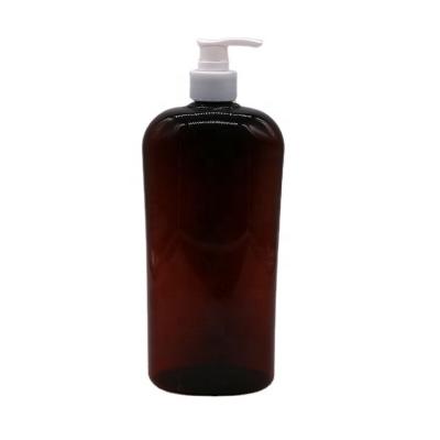 China 750ml PET Screw Cap Shampoo Lotion Bottle Customizable Color 28mm Neck for sale