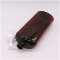 China 750ml PET Screw Cap Shampoo Lotion Bottle Customizable Color 28mm Neck for sale