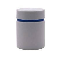 China 100ml HDPE Plastic Medicine Bottle Straight Round Jar for Capsule Tablets Holder for sale
