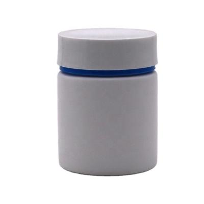 China 100ml HDPE Plastic Medicine Bottle Straight Round Jar for Capsule Tablets Holder for sale