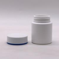 China 100ml HDPE Plastic Medicine Bottle Straight Round Jar for Capsule Tablets Holder for sale