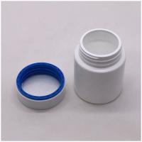China 100ml HDPE Plastic Medicine Bottle Straight Round Jar for Capsule Tablets Holder for sale