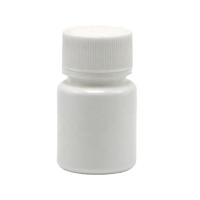 China HDPE Round Shape 20mL White Plastic Empty Bottle for Chemical Powder Sample Liquid Storage for sale