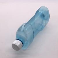 China Screen Printing 500ml PET Unique Shape Liquid Mouthwash Plastic Bottle with Screw Cap for sale