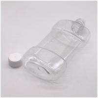 China Screen Printing 500ml PET Unique Shape Liquid Mouthwash Plastic Bottle with Screw Cap for sale