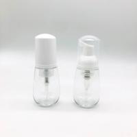 China Foaming Pump 40mL PET Mini Bottle for Lotion and Customized Logo Drop Cleanser for sale