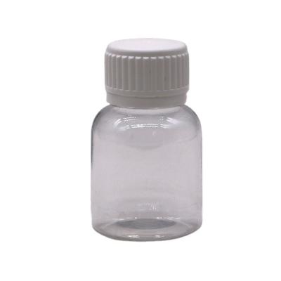 China 50ml PET Tamper Evident Cap Cough Syrup Bottle for Oil Lubricating Oral Liquid Storage 28mm Neck for sale