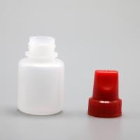 China Custom Labeled 12ml LDPE Squeeze Eye Dropper Bottles for Pharmaceutical Use GMP Certified for sale