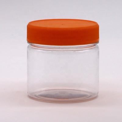 China 125mL PET Plastic Jar Wide Mouth 59mm Neck for Slime Beauty Cream Storage for sale