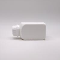 China 1500ml HDPE Plastic Food Storage Jar with Screw Cap for Cookies Candy Biscuits for sale