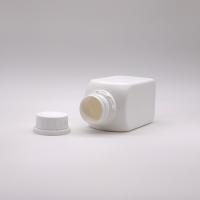 China 1500ml HDPE Plastic Food Storage Jar with Screw Cap for Cookies Candy Biscuits for sale