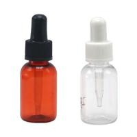 China Medicine Grade 10ml/ 15ml/ 20ml/ 25ml PET Dropper Bottle with Customized Dropper Cap for sale