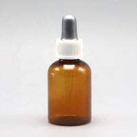 China 15ml Round PET Plastic Dropper Bottle with Tube Medicine Grade Custom Dropper Cap for sale