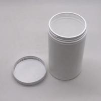 China 600mL 20oz HDPE Empty Straight Round Plastic Powder Medicine Containers with Screw Cap 80mm Neck for sale
