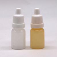 China LDPE Plastic White Empty Squeezable Eye Liquid Dropper Bottle with Tamper Proof Caps 10mL for sale