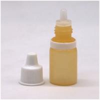 China LDPE Plastic White Empty Squeezable Eye Liquid Dropper Bottle with Tamper Proof Caps 10mL for sale